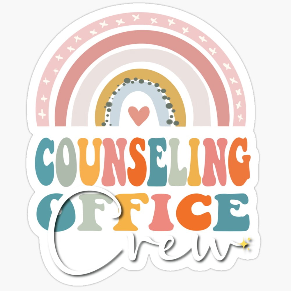 KIRAKIRA Rainbow Counseling Office Crew Retro Groovy Fun School ...
