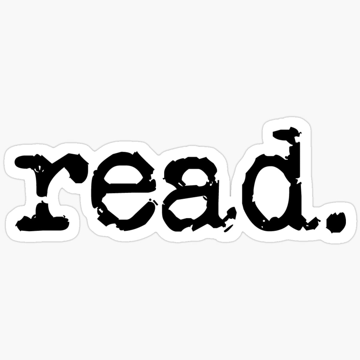 KIRAKIRA Read. Sticker. Gift For You - Decorate Laptops, Water Bottles ...