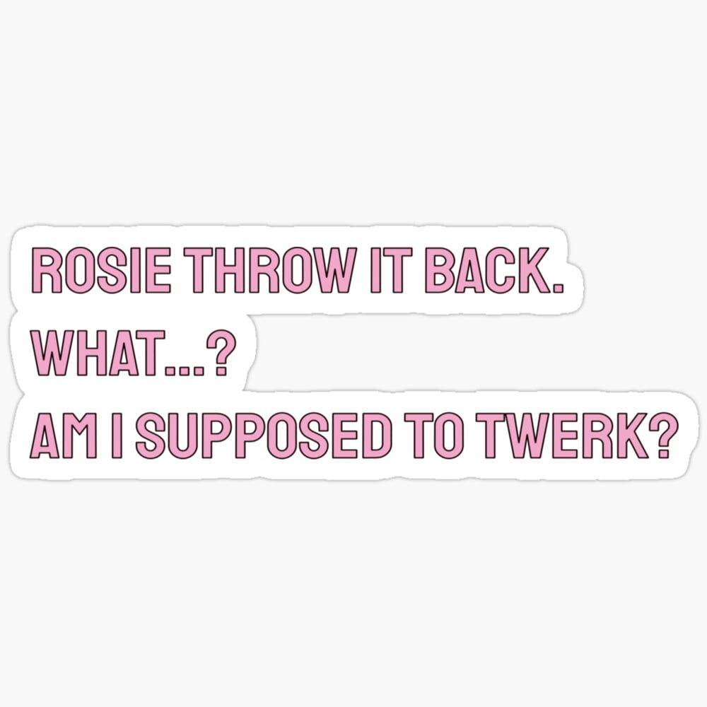 KIRAKIRA Rosie throw it back. What? Am I supposed to twerk? - K-pop ...