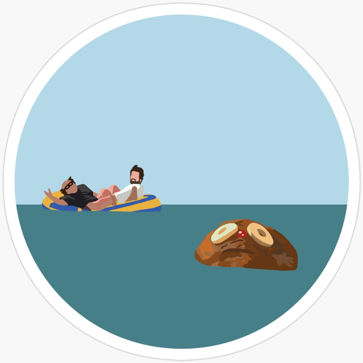 KIRAKIRA Rum Ham Sticker. Gift For You - Decorate Laptops, Water ...