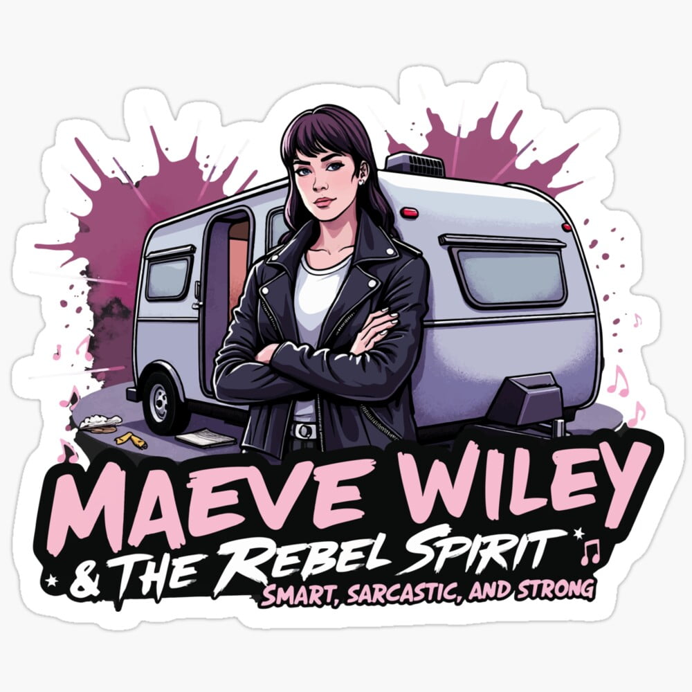 KIRAKIRA SEX EDUCATION / Maeve and the Rebel Spirit Sticker, Decorate ...