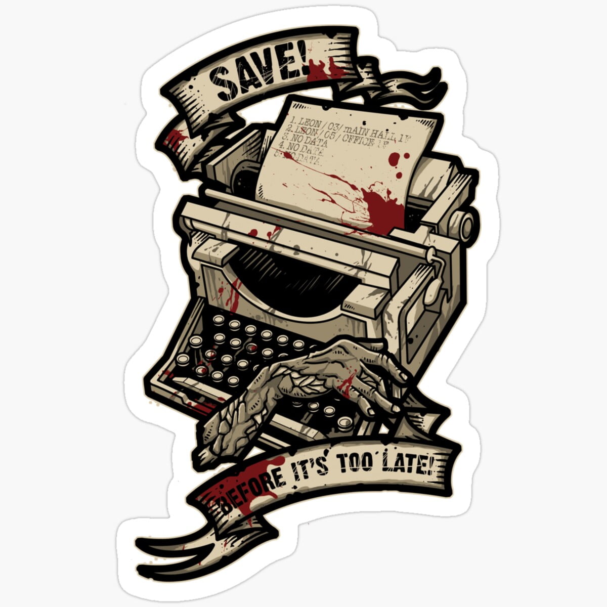 KIRAKIRA Save Before It'S Too Late Sticker. Gift For You - Decorate ...