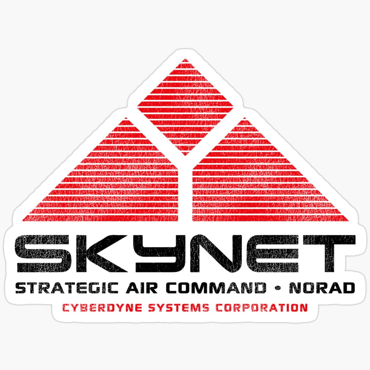 KIRAKIRA Skynet Sac Norad Worn Sticker. Gift For You - Decorate Laptops ...