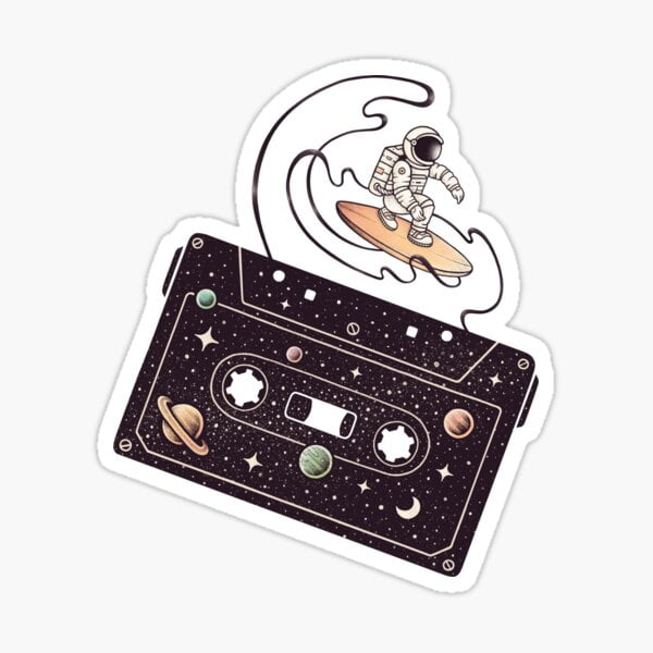 KIRAKIRA Soundwave Sticker - Walmart.com