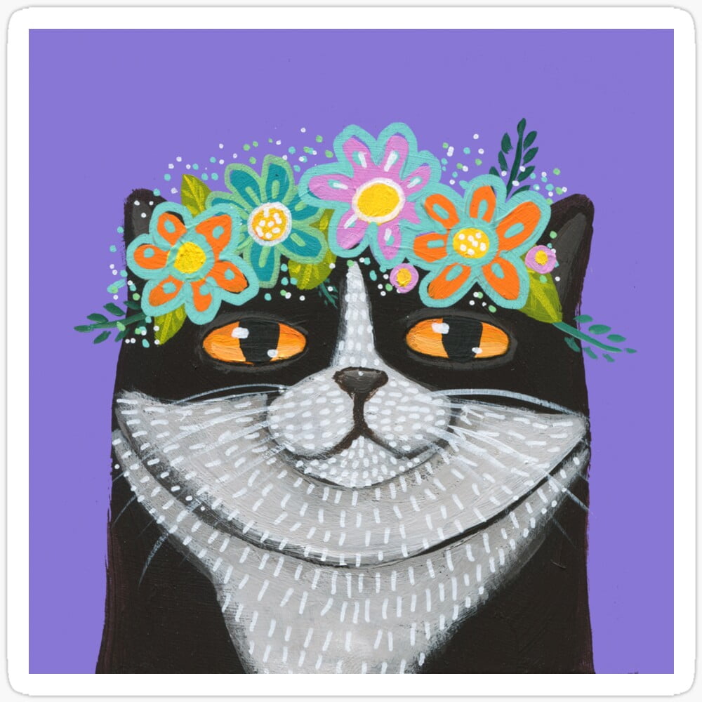KIRAKIRA Spring Kitty 4 Sticker. Single, trio, or squad — Collect them all! - Walmart.com