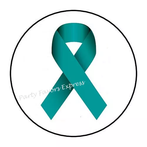KIRAKIRA TEAL RIBBON STICKERS PARTY FAVORS - Walmart.com