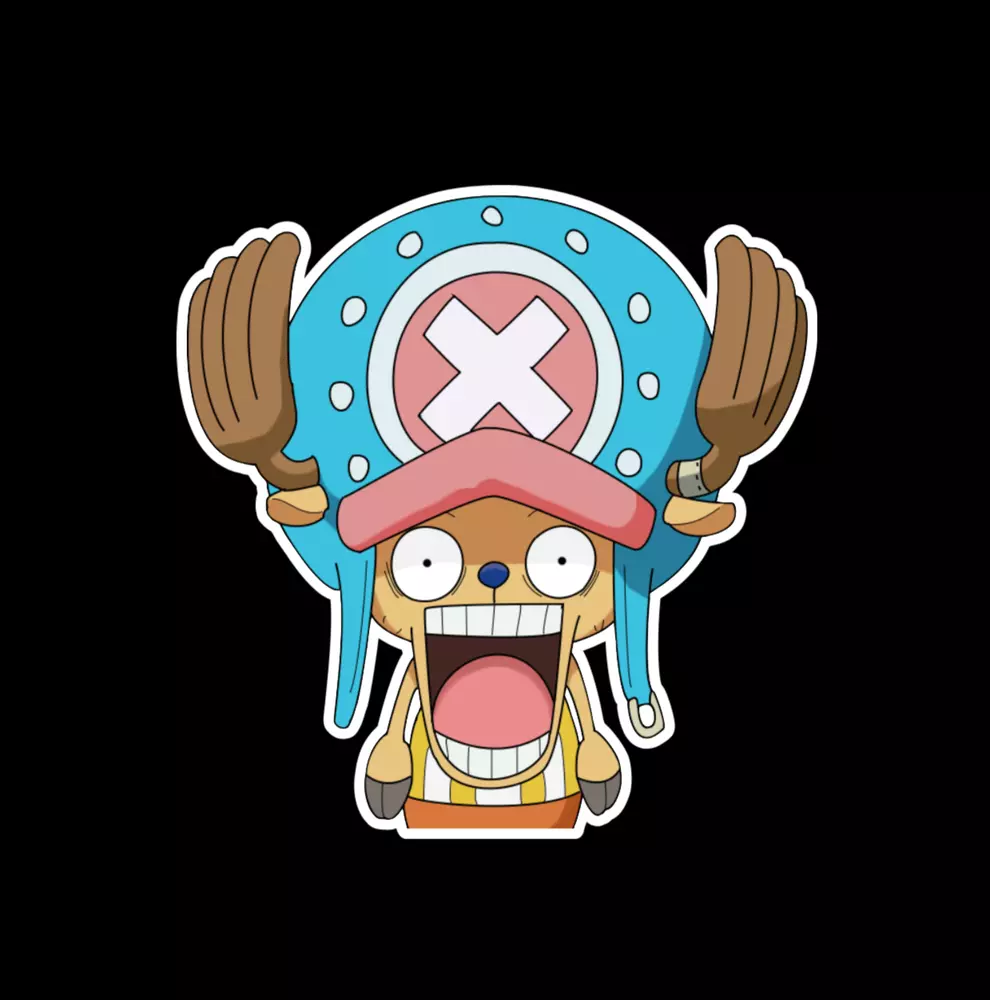 KIRAKIRA Tony Tony Chopper Die Cut Sticker - Walmart.com