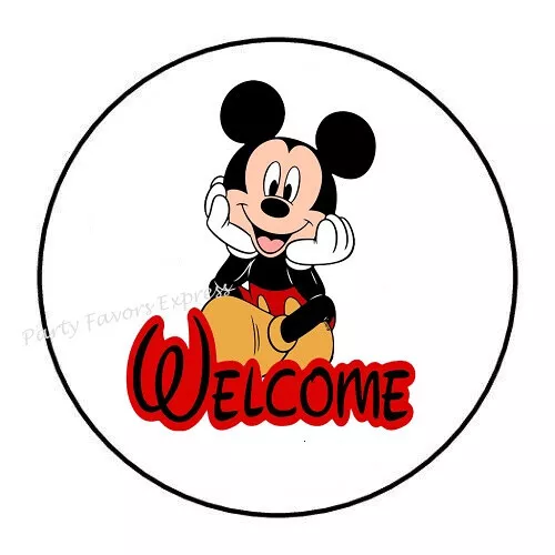 KIRAKIRA WELCOME MOUSE STICKERS PARTY FAVORS - Walmart.com