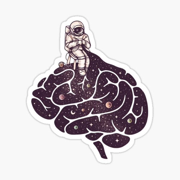 KIRAKIRA Zone out Sticker - Walmart.com