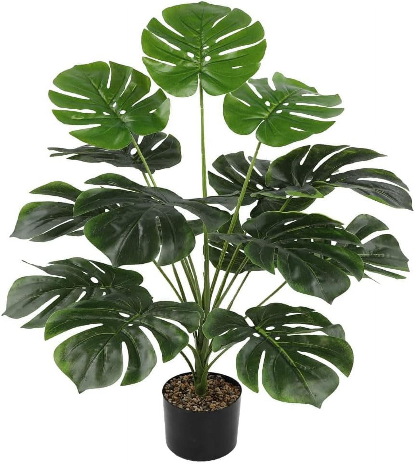 "KIRIFLY Large 40"" Tall Artificial Monstera Tree Plant with 18 Trunks ...