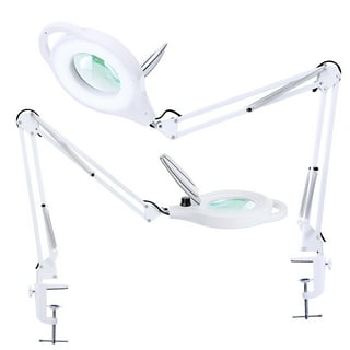 Solid Brass Magnifying Glass Desktop Magnifier Round Ball Concave Desk ...