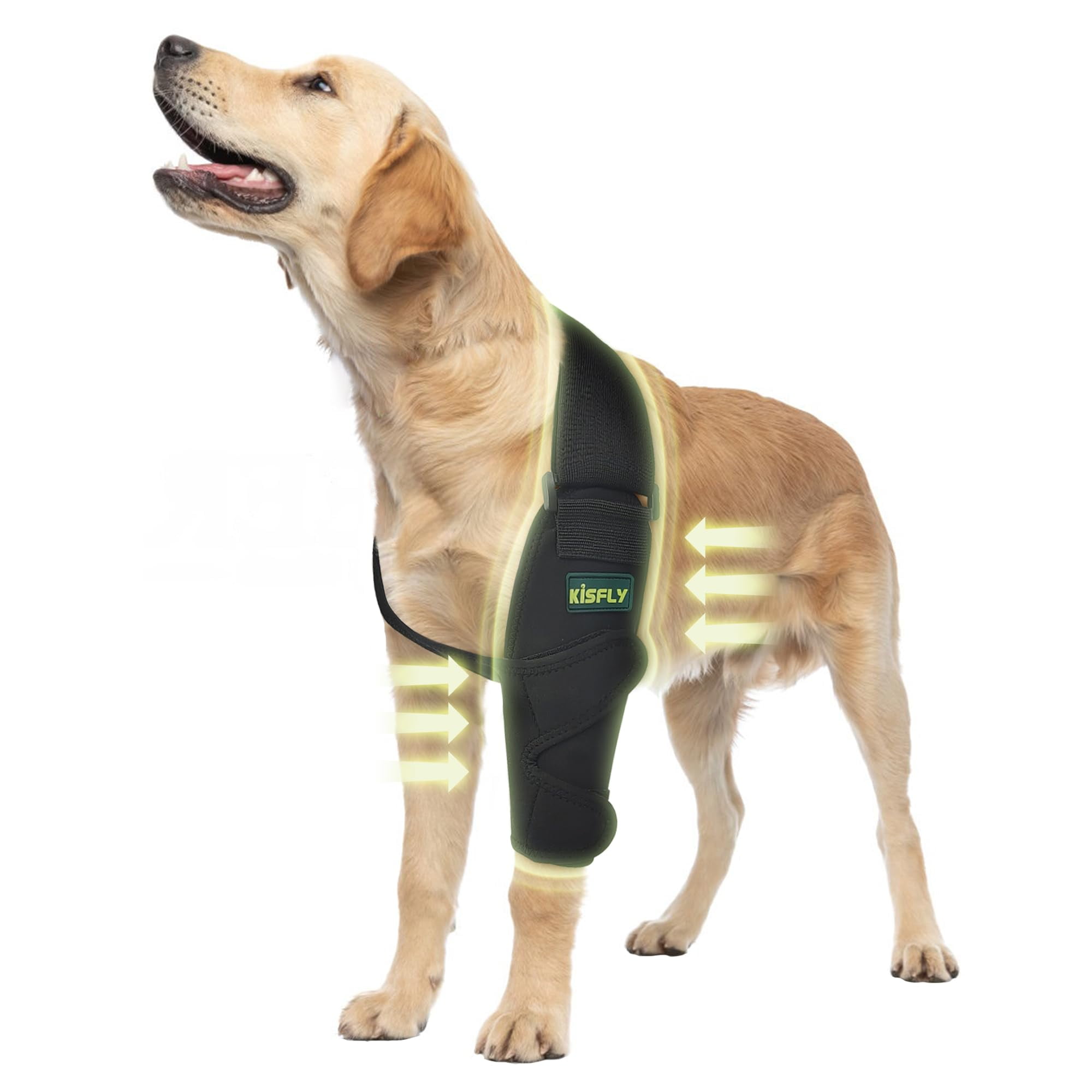 KISFLY Elbow Pads for Dogs Prevent SMRLicking Wound Dog Elbow Protector ...