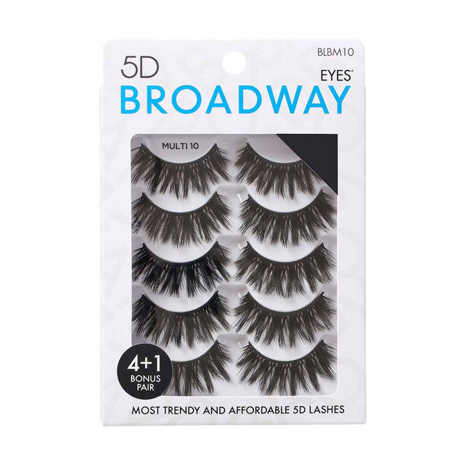 Broadway Lashes Strip False Eyelashes Multipack Fake Eyelashes Natural ...