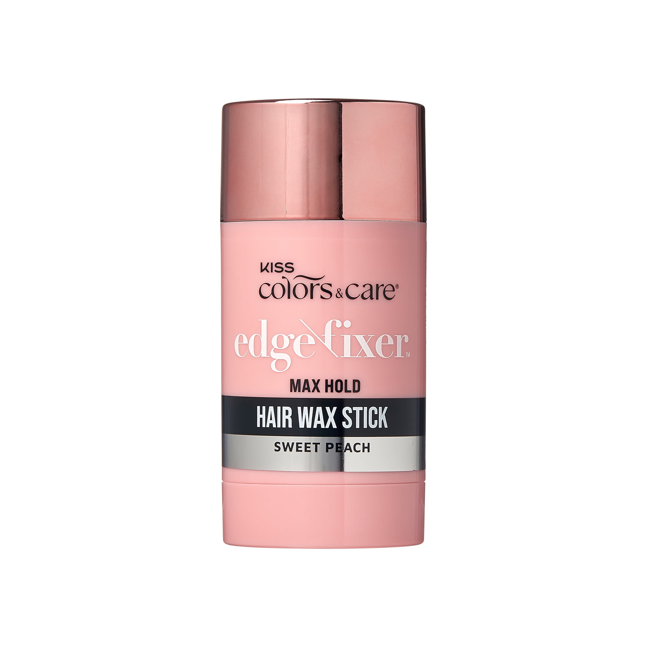 Kiss Colors & Care Edge Fixer Hair Wax Stick, Maximum Hold, Sweet Peach ...