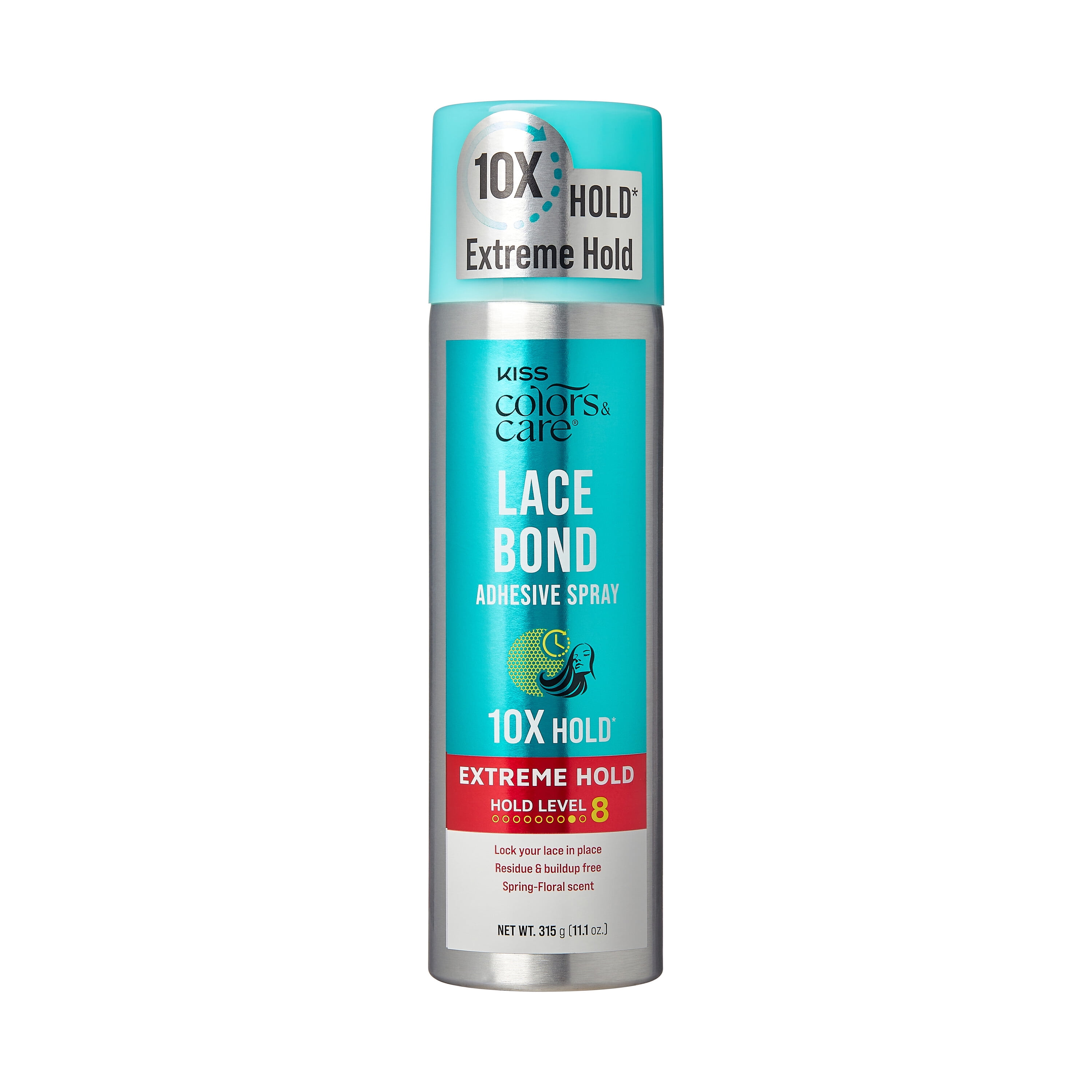 KISS Colors & Care Lace Bond Adhesive Spray Extreme Hold, 11.1 oz. (315 ...