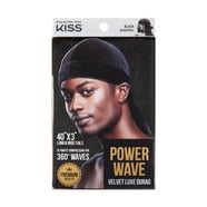 WaveBuilder Wave Cap, Black, 2 Count - Walmart.com
