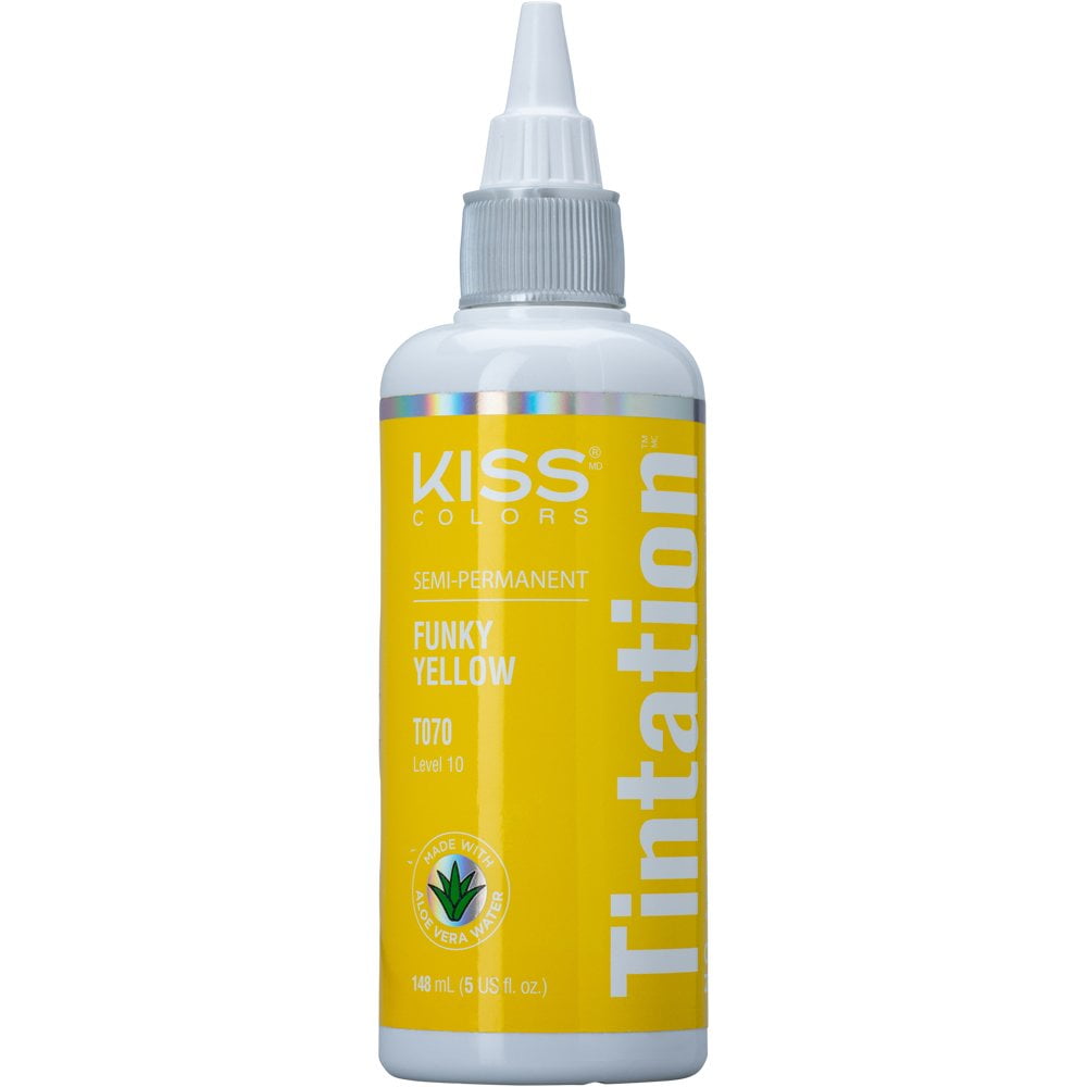 KISS Semi-Permanent Hair Color, Aloe Vera Water, Keratin, 54 Vivid ...