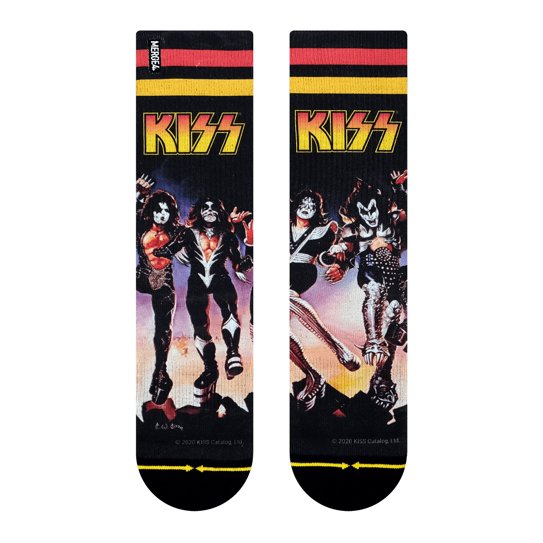 KISS Destroyer Crew Socks - Walmart.com