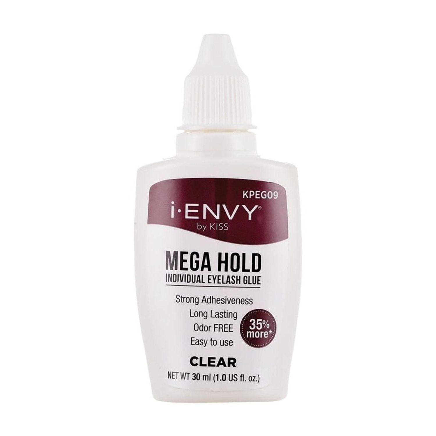 I Envy by Kiss Mega Hold Individual Eyelash Glue 1 oz - Clear - Walmart.com