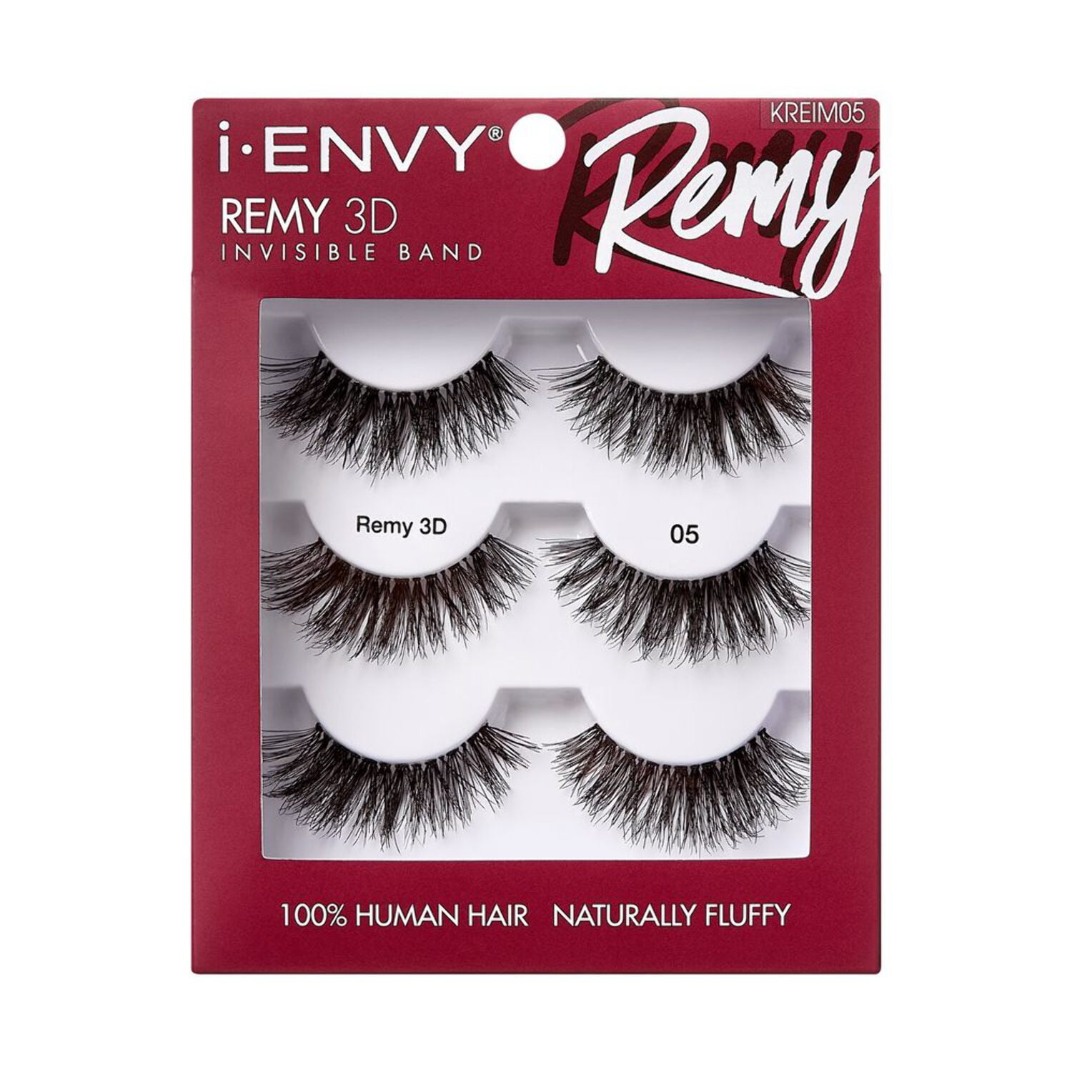 KISS - IEK MULTI PACK REMY 3D EYELASHES - 05 - Walmart.com