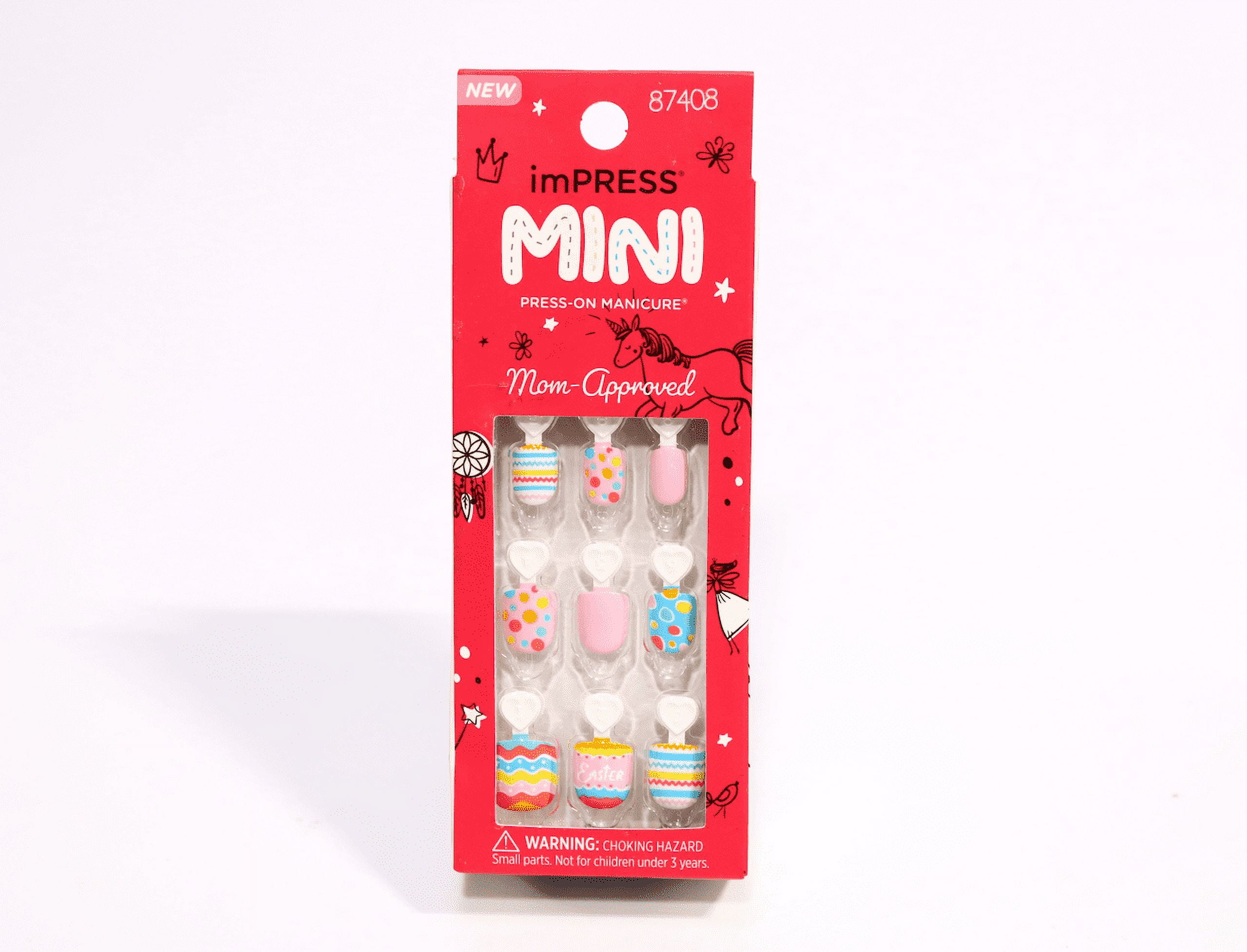 Impress Mini Press On Manicure for Fingernails, Spring Song 87408 ...