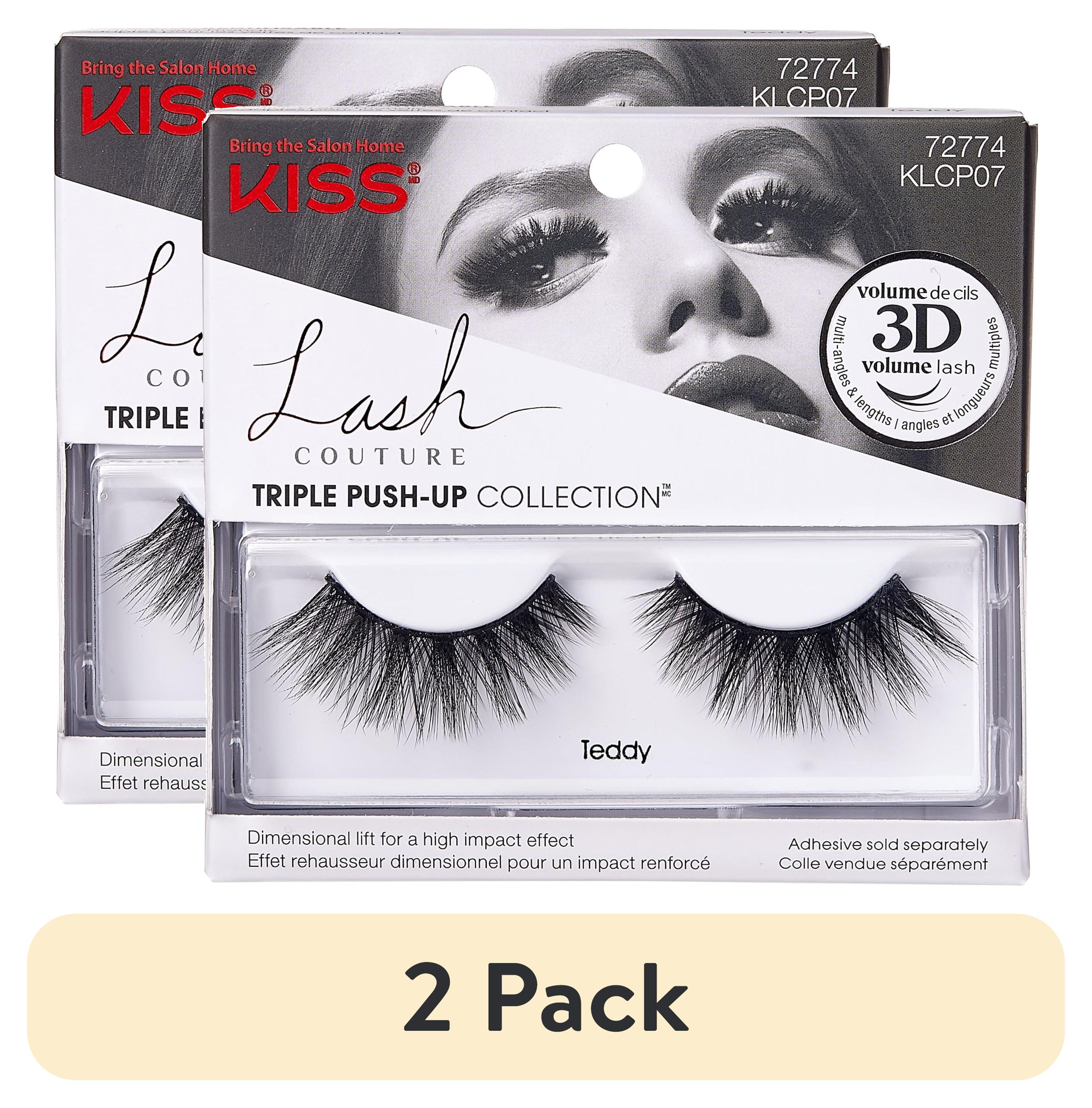(2 pack) KISS Lash Drip Spiky Wet Effect Lashes, 'You Dew You', 1 Pair ...