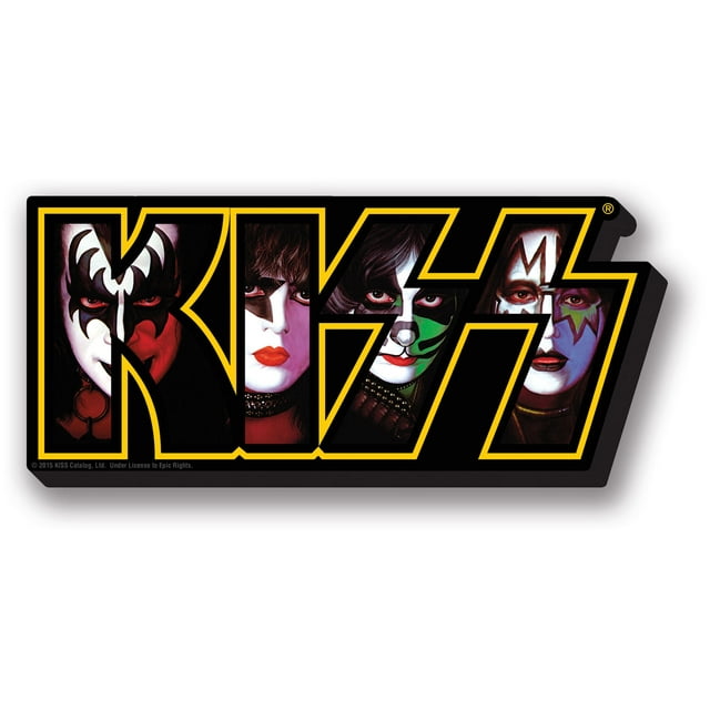 KISS Logo Funky Chunky Magnet - Walmart.com