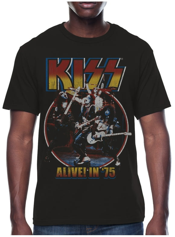 KISS Tees in Music & Band Tees - Walmart.com