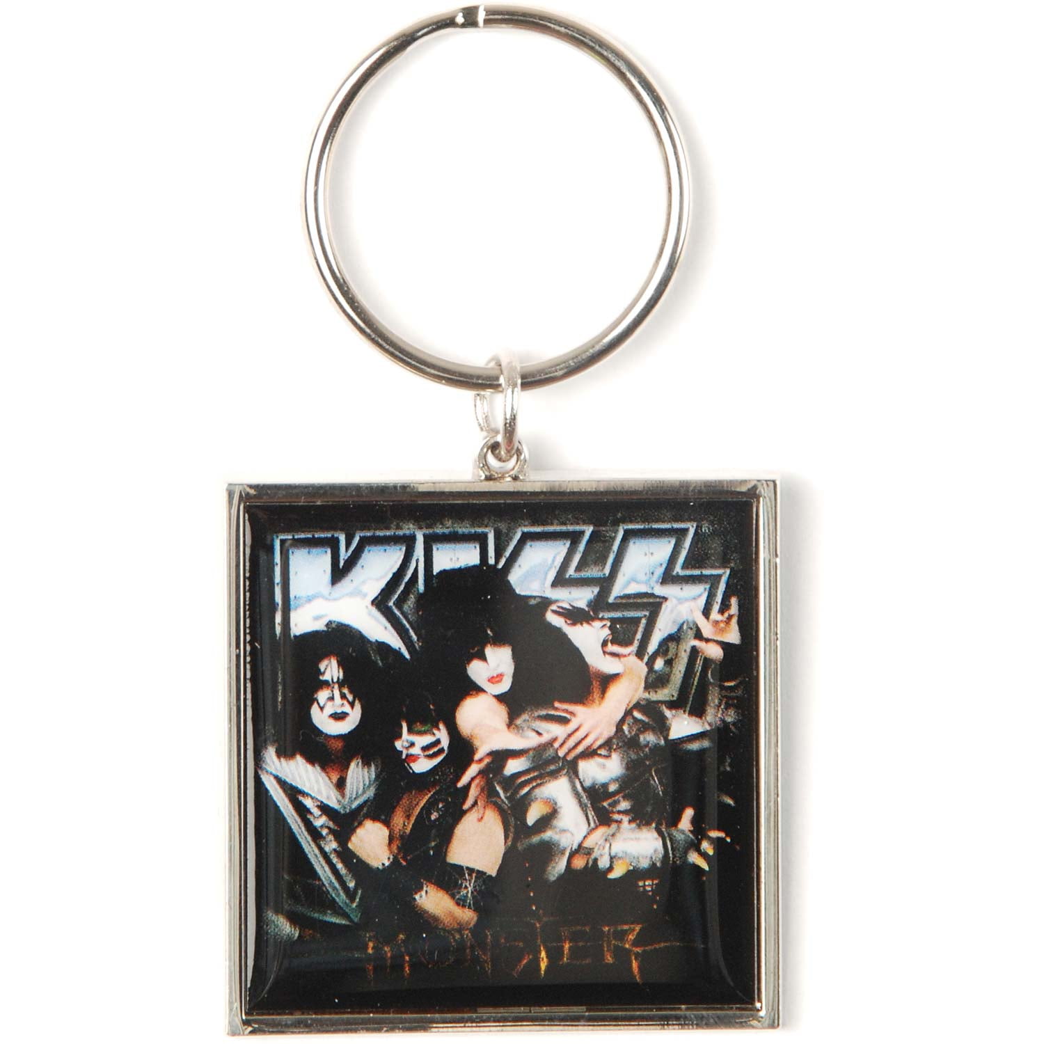 KISS Monster Metal Key Chain Black - Walmart.com
