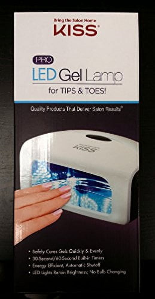 KISS Pro LED Gel Lamp for Light Nail Curing with Built-in Timer ...