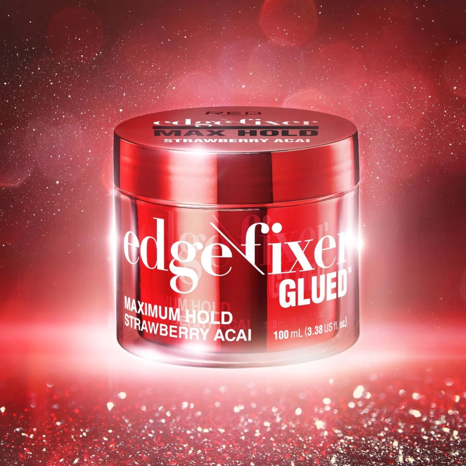 Red By Kiss Edge Fixer 24 Hour Maximum Hold 3.38oz - Strawberry Acia ...