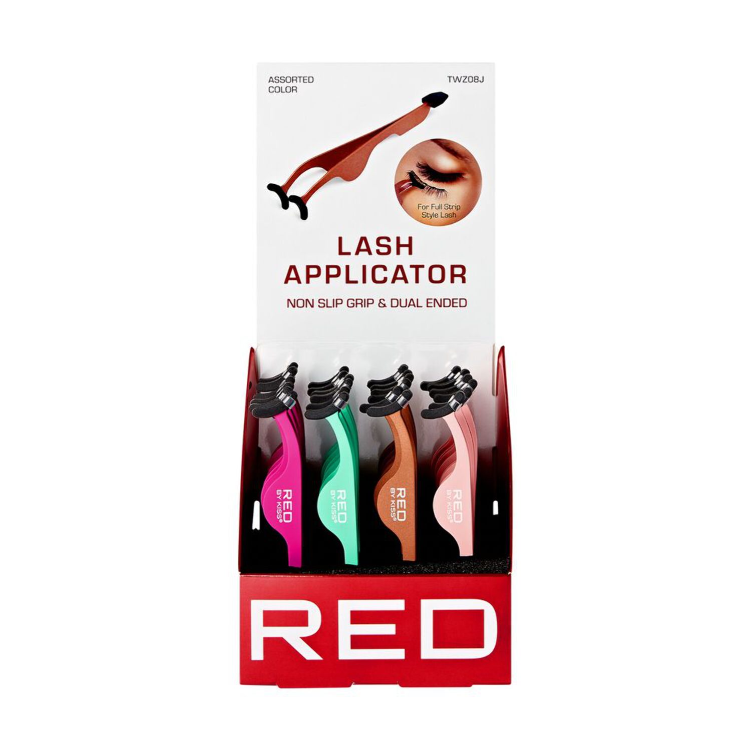 KISS - RED LASH APPLICATOR RUBBER GRIP - Walmart.com