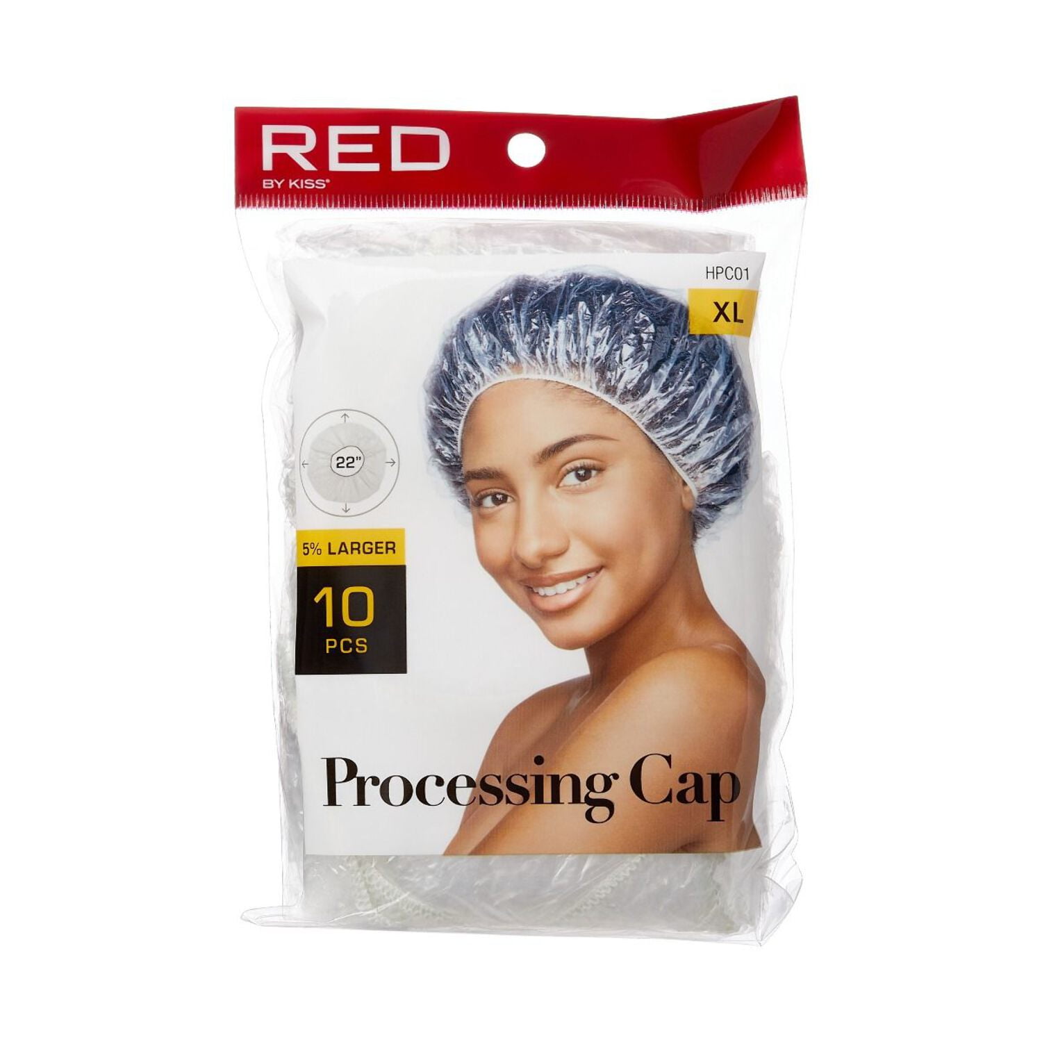 KISS - RED PROCESSING CAP XL 10 PCS - Walmart.com