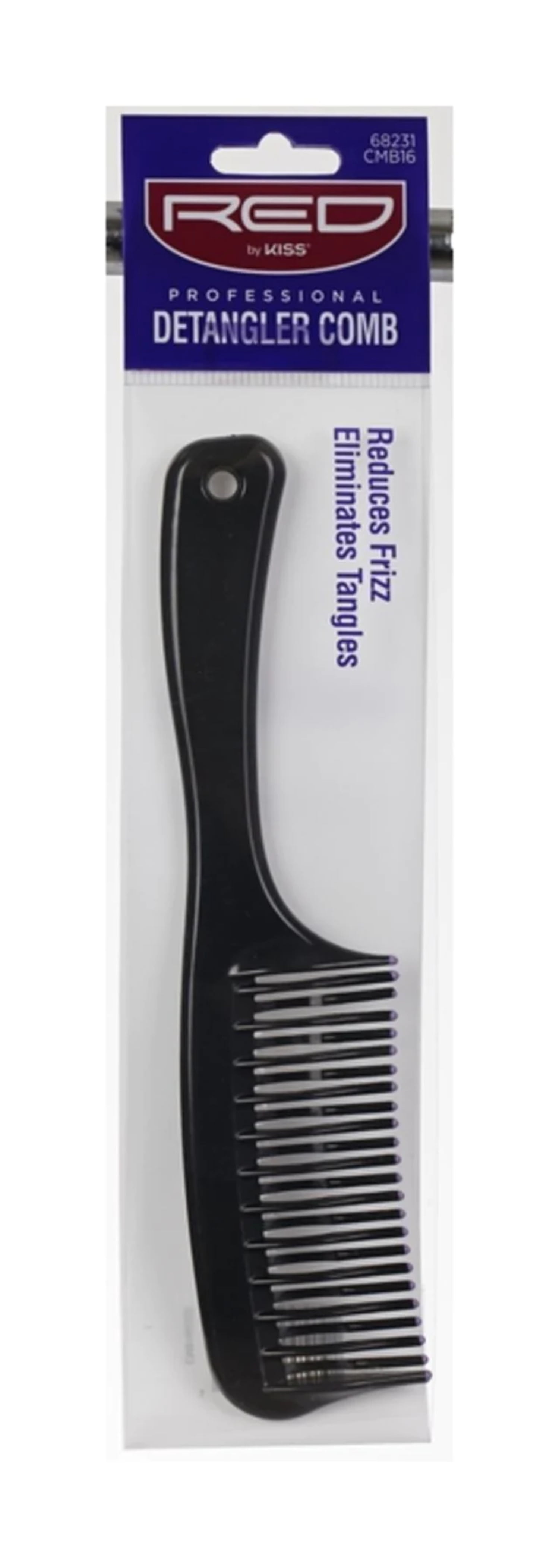 KISS - RED PROFESSIONAL DETANGLER COMB - Walmart.com