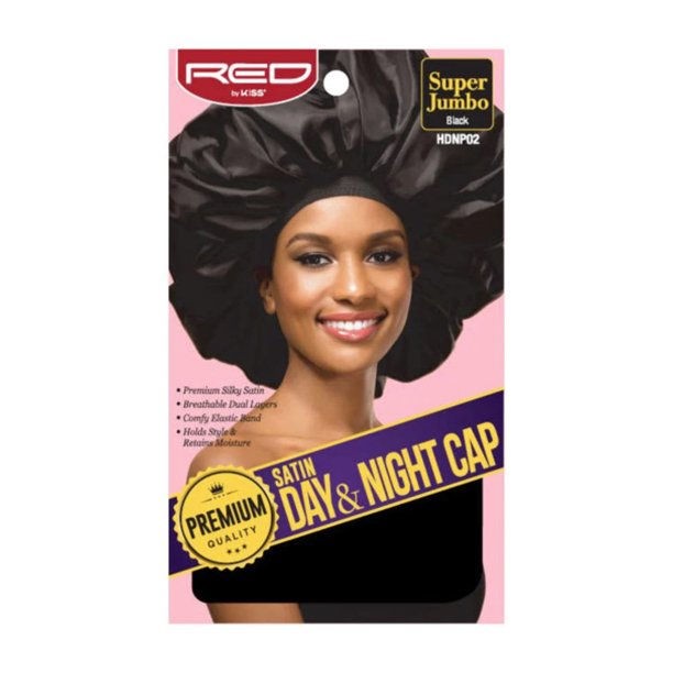KISS - RED SATIN DAYNIGHT CAP (BLACKSUPER JUMBO) - Walmart.com