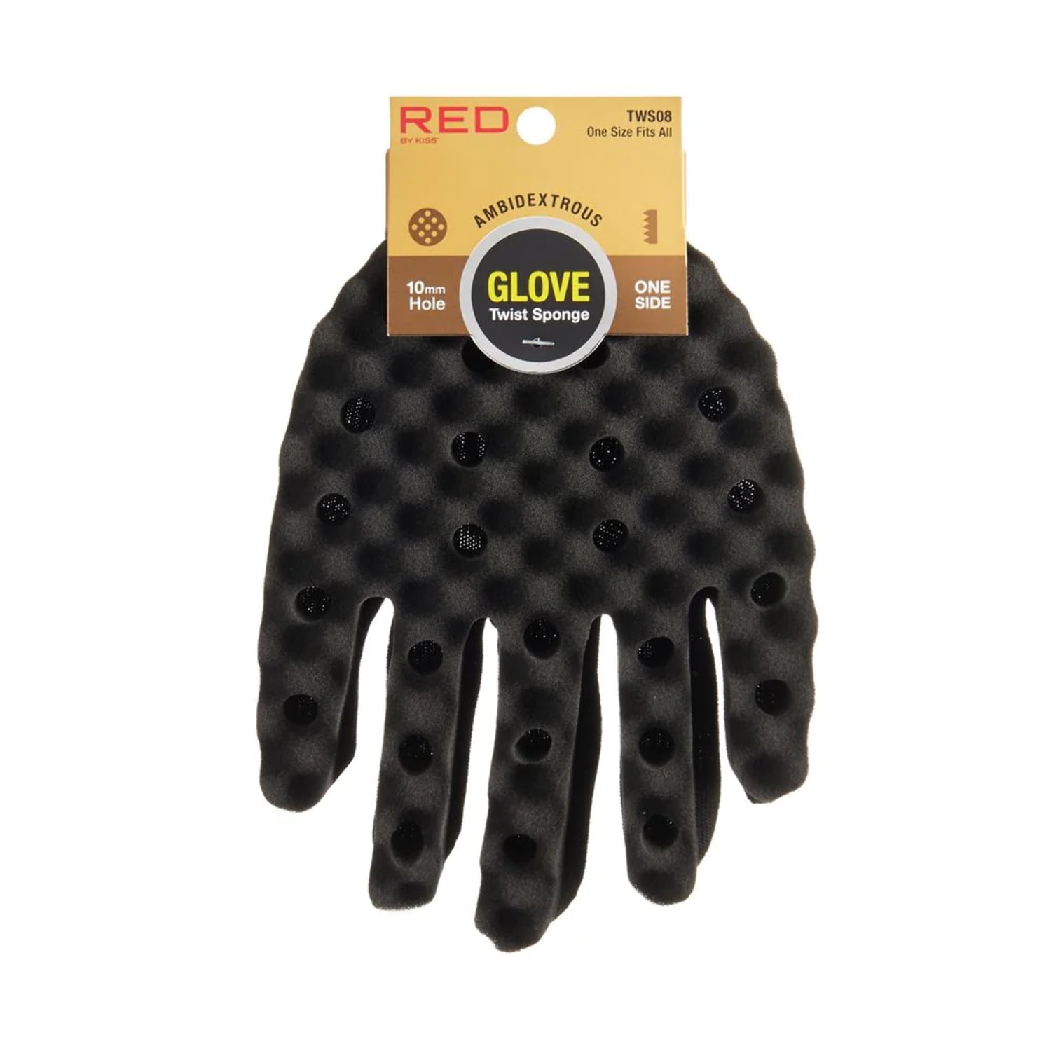 KISS - RED TWIST SPONGE GLOVE - Walmart.com