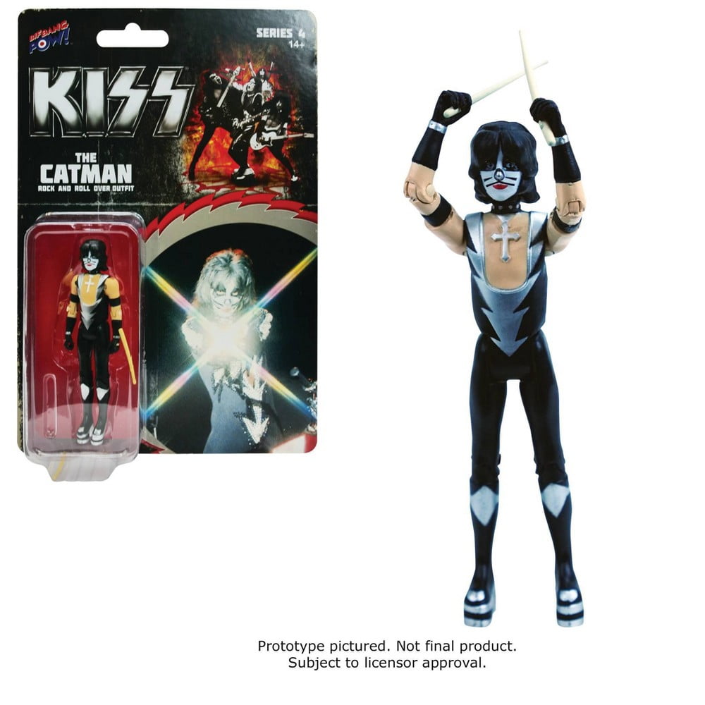 KISS Rock and Roll Over 3 3/4" Action Figure Series 4 - The Catman ...