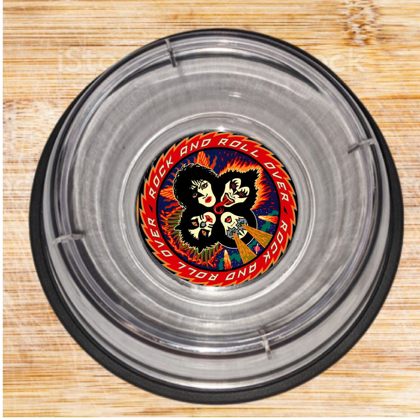KISS Rock and Roll Over Album Music Group Snack Cereal Change Dish or ...