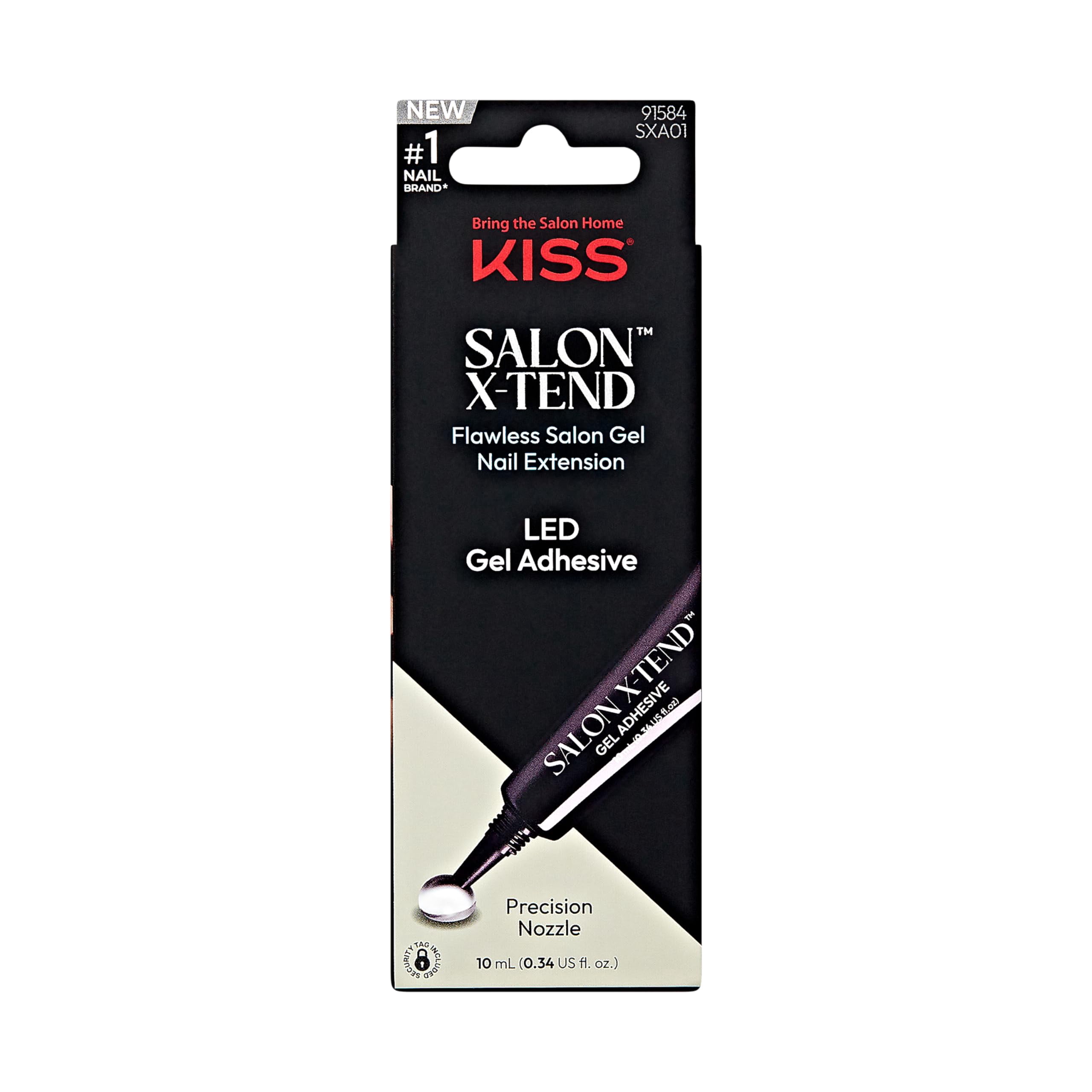 KISS Salon X-tend, Press-On TMA2 Nails, Nail glue included, 'Gel ...
