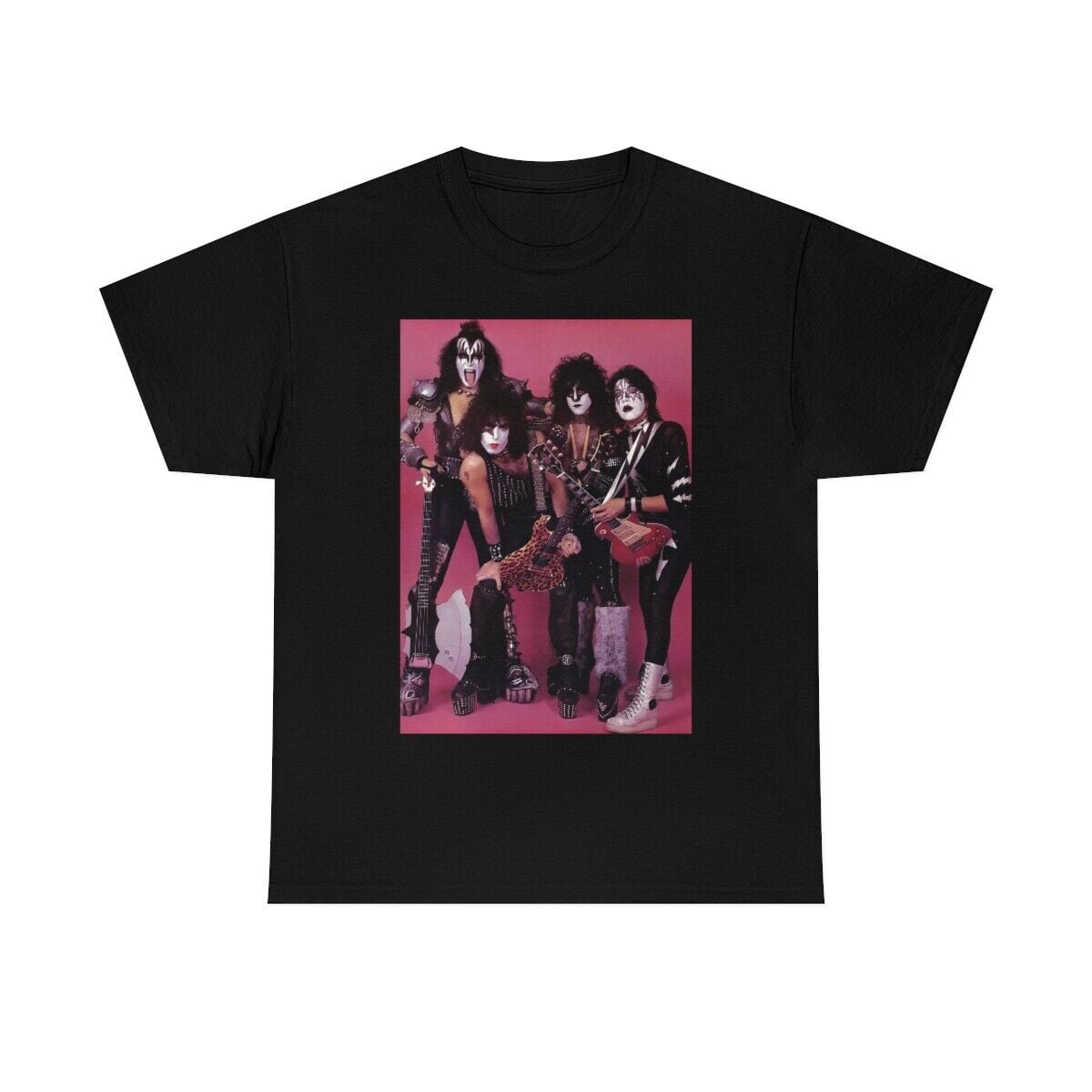 KISS poster from Creatures of the Night Men's Short Sleeve T Shirt ...