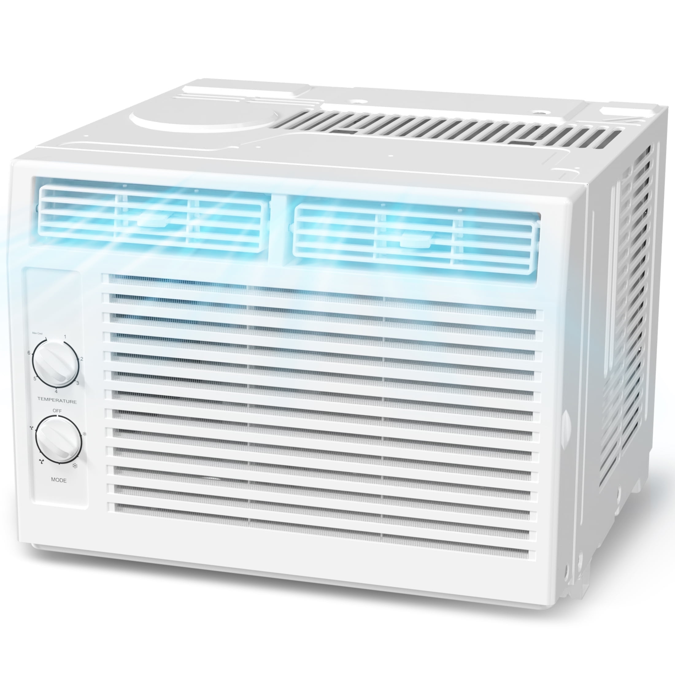 KISSAIR 5,000 BTU 115V Window Air Conditioner, for Small Room AC Unit ...