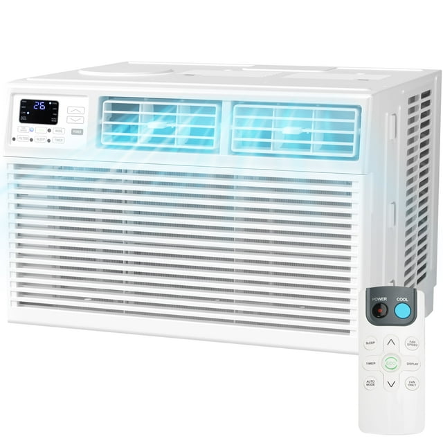 KISSAIR U-Shaped 8,100 BTU Air Conditioner, 115V Window Unit, Energy ...