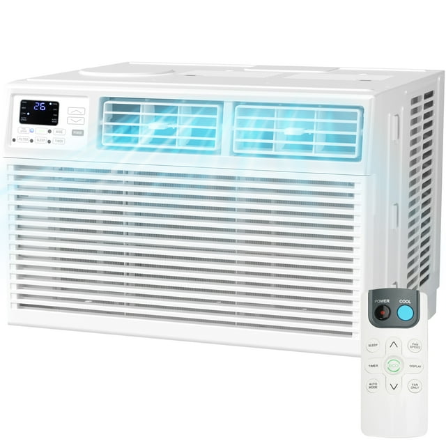 KISSAIR U-Shaped 8,100 BTU Air Conditioner, 115V Window Unit, Energy ...