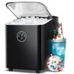 Free Shipping! Costway Black Portable Compact Electric Ice Maker ...