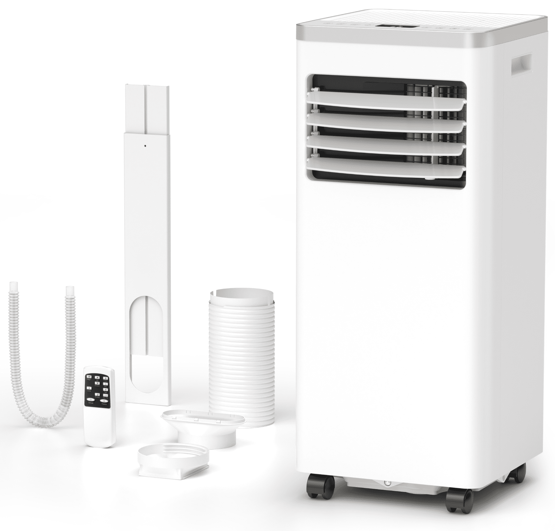 KissAir Portable Air Conditioner, 10,000 BTU ASHRAE, 4-in-1 AC Unit ...