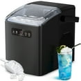 KISSAIR Portable Ice Making Machine, 26Lbs/24H, Self-Cleaning, for ...