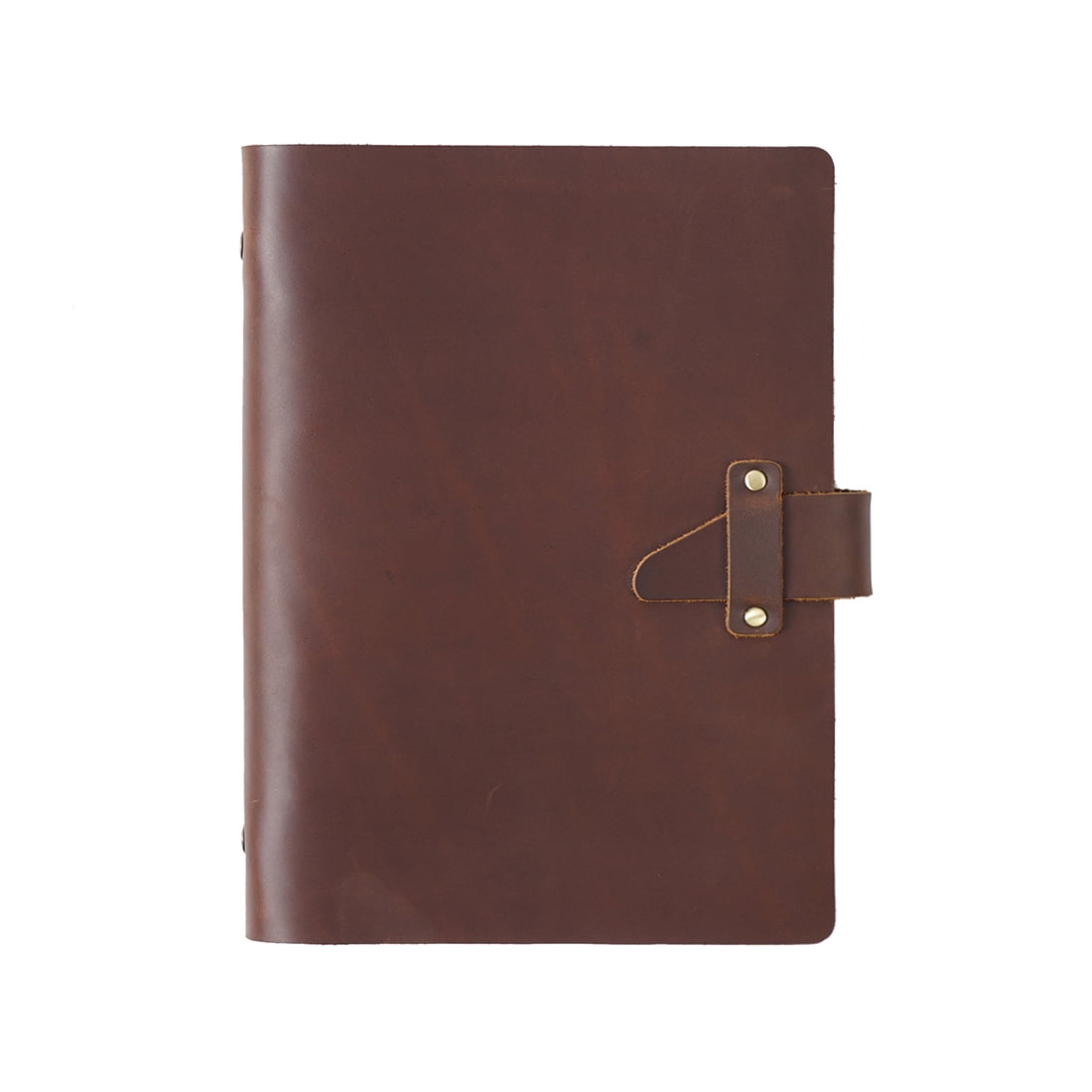 KISSKI·H Olvido Leather Notebook Journals, A5 Binder 6 Ring Refillable ...