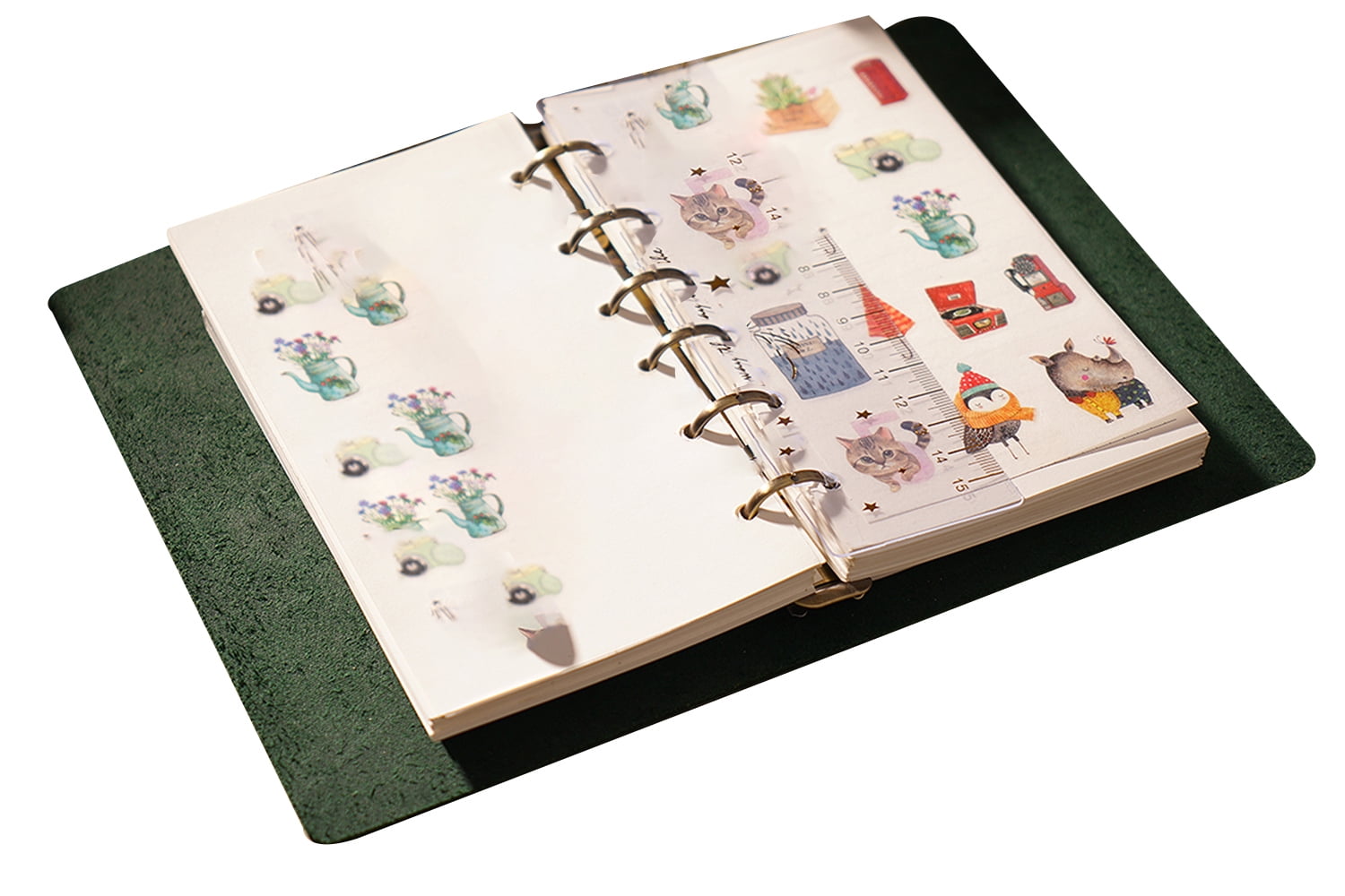 KISSKI·H Olvido Refillable Leather Journals for Women, A7 Travelers ...