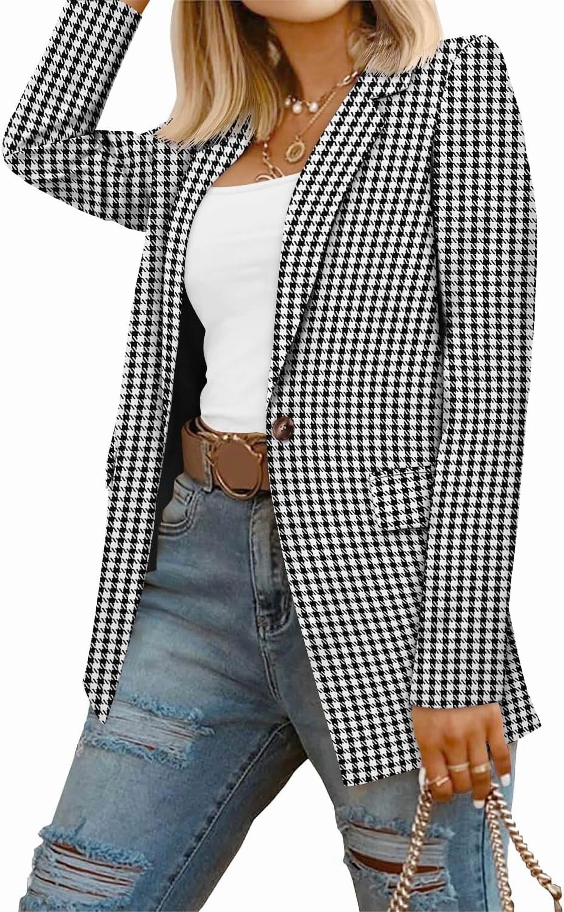 KISSMODA Women Business Casual Blazers with Lined Professional Work ...