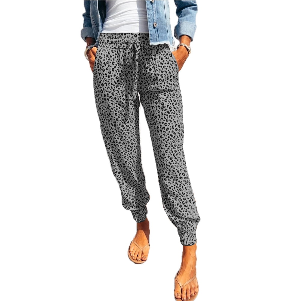 KISSMODA Women's Stretch Sweatpants Cozy Joggers Pants Tapered Active ...